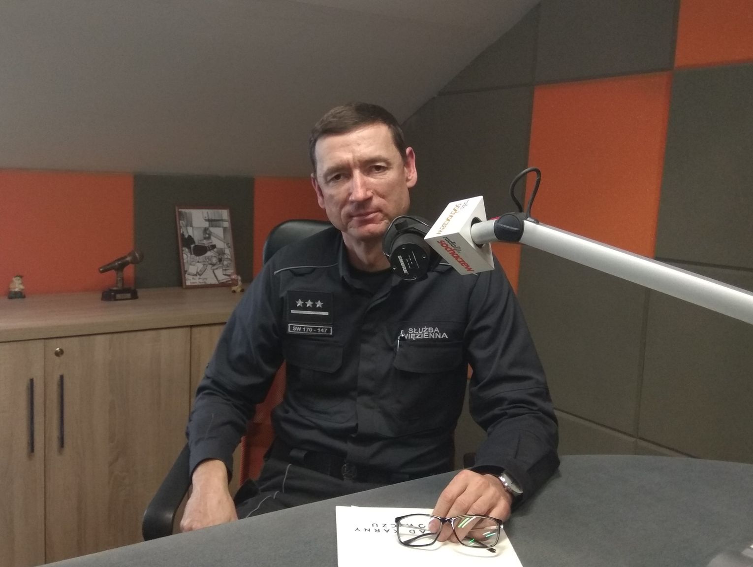 Por. Robert Stępniewski w rozmowie o uczelni dla pracowników Służby ...